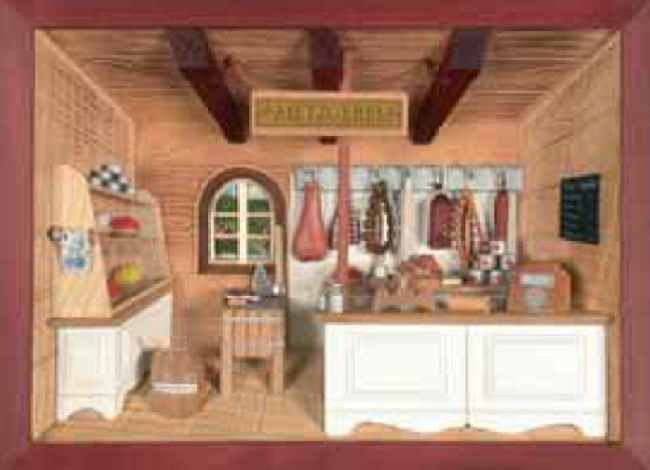 3D Picture Frame – Butcher Shop - ::Das Erzgebirge-Haus::